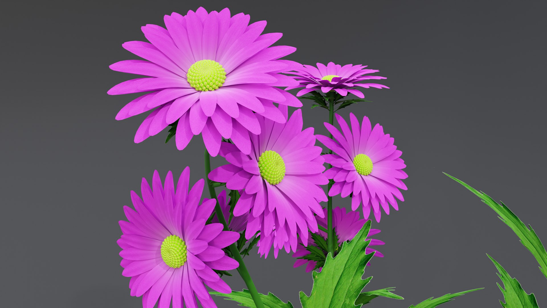 3D 3d Flower Plant - TurboSquid 2087048