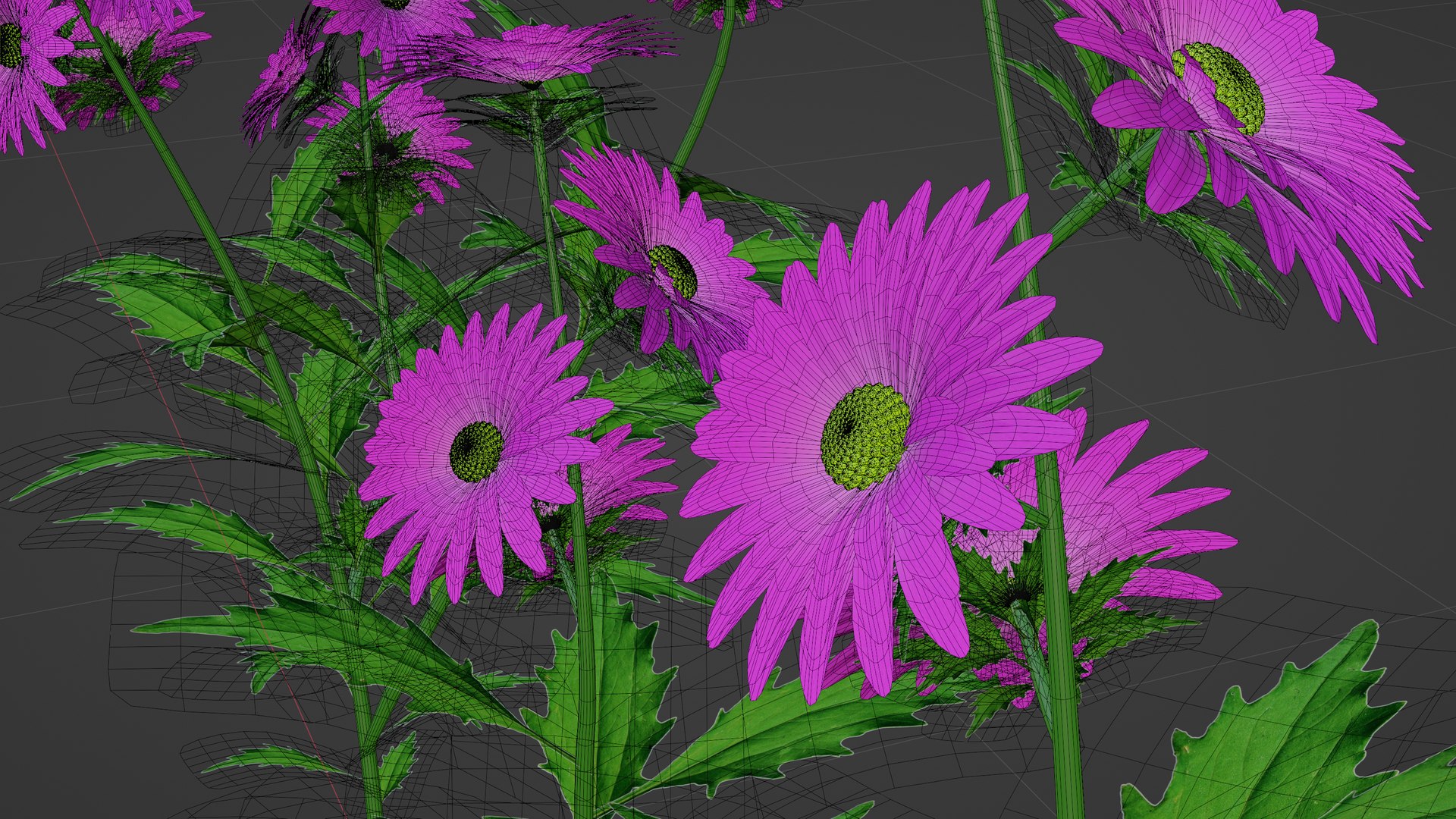 3D 3d Flower Plant - TurboSquid 2087048