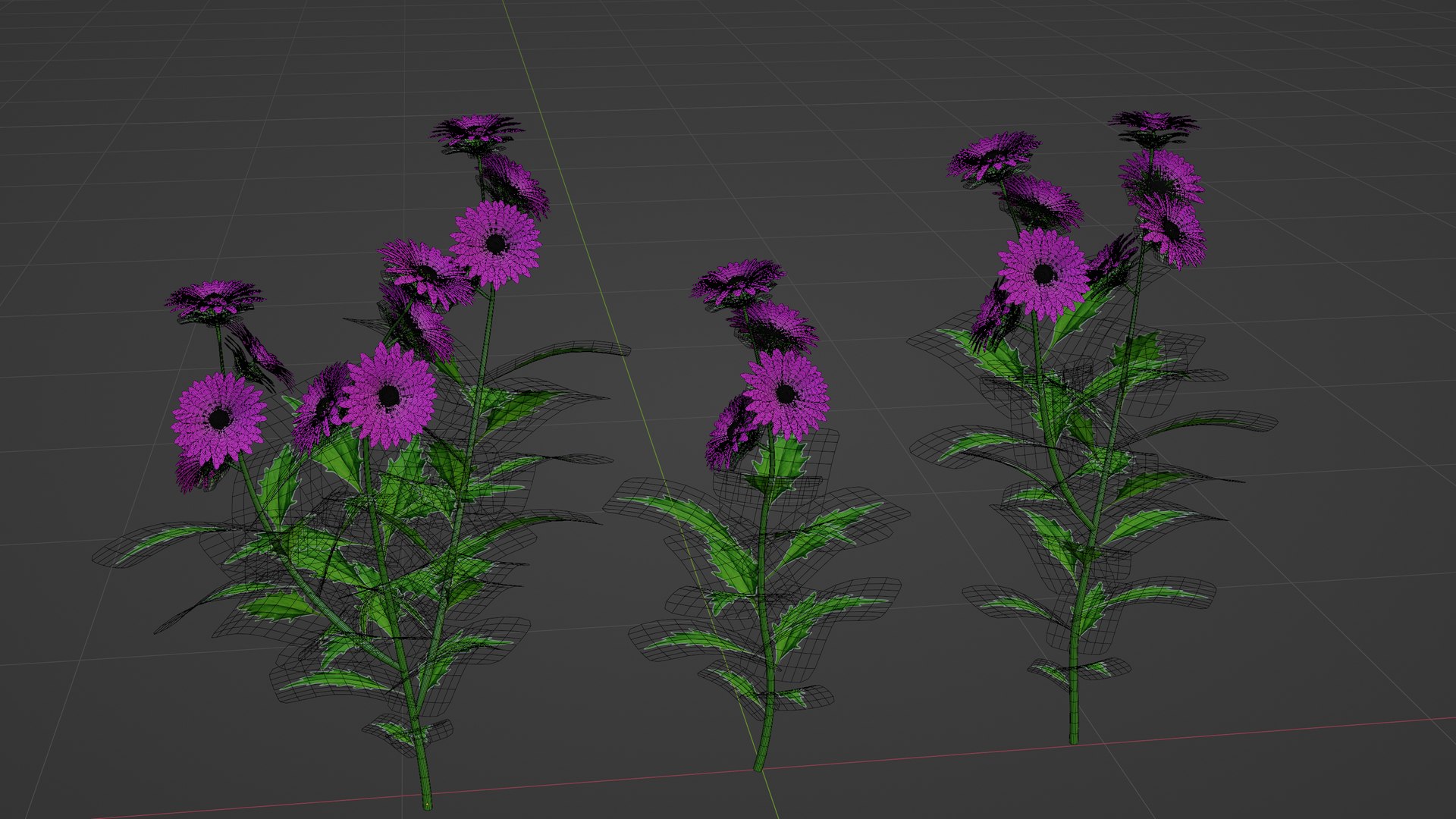 3D 3d Flower Plant - TurboSquid 2087048