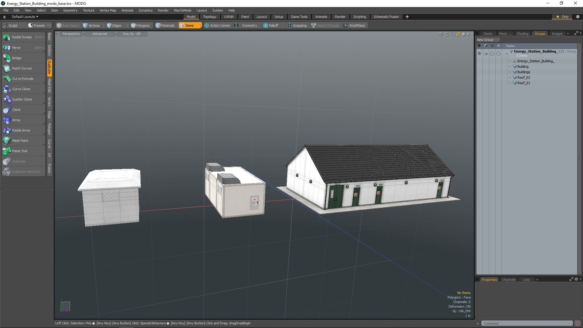 3D Energy Station Building - TurboSquid 2293968