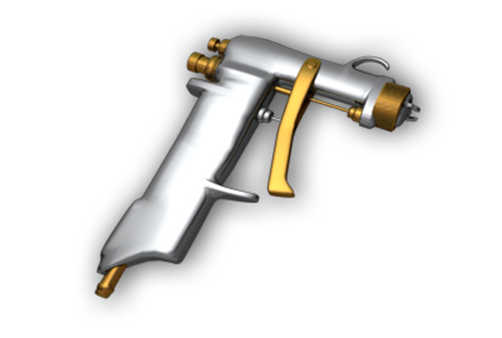 3d Model Paint Spray Gun