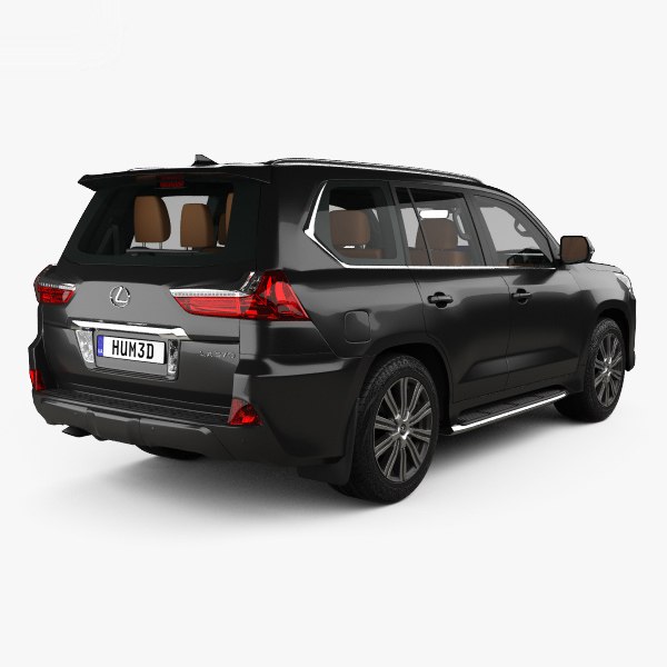 Lexus lx 2016 3D model - TurboSquid 1465437