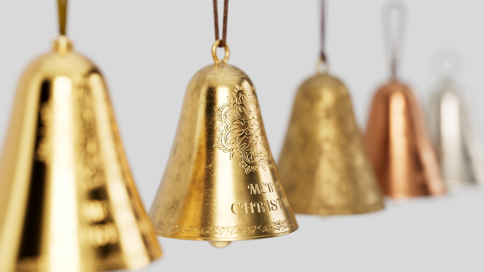 3D Christmas Bell Builder V4 With 14 Mesh 4 Skin And 3 Colors ...