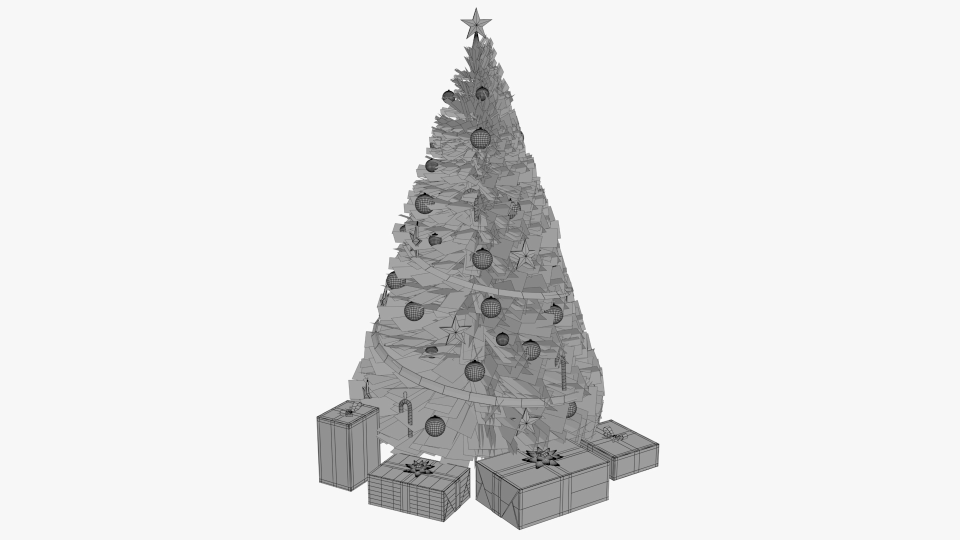 Christmas Tree Model - TurboSquid 1827146