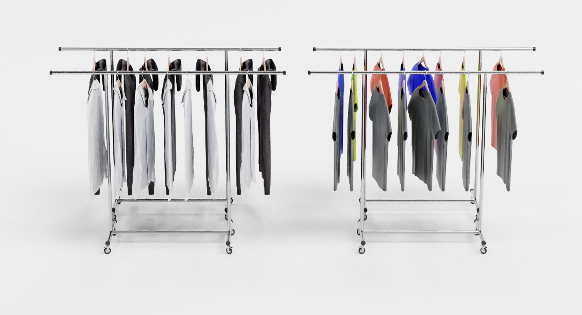 Clothes Stands 3D Model - TurboSquid 1417843