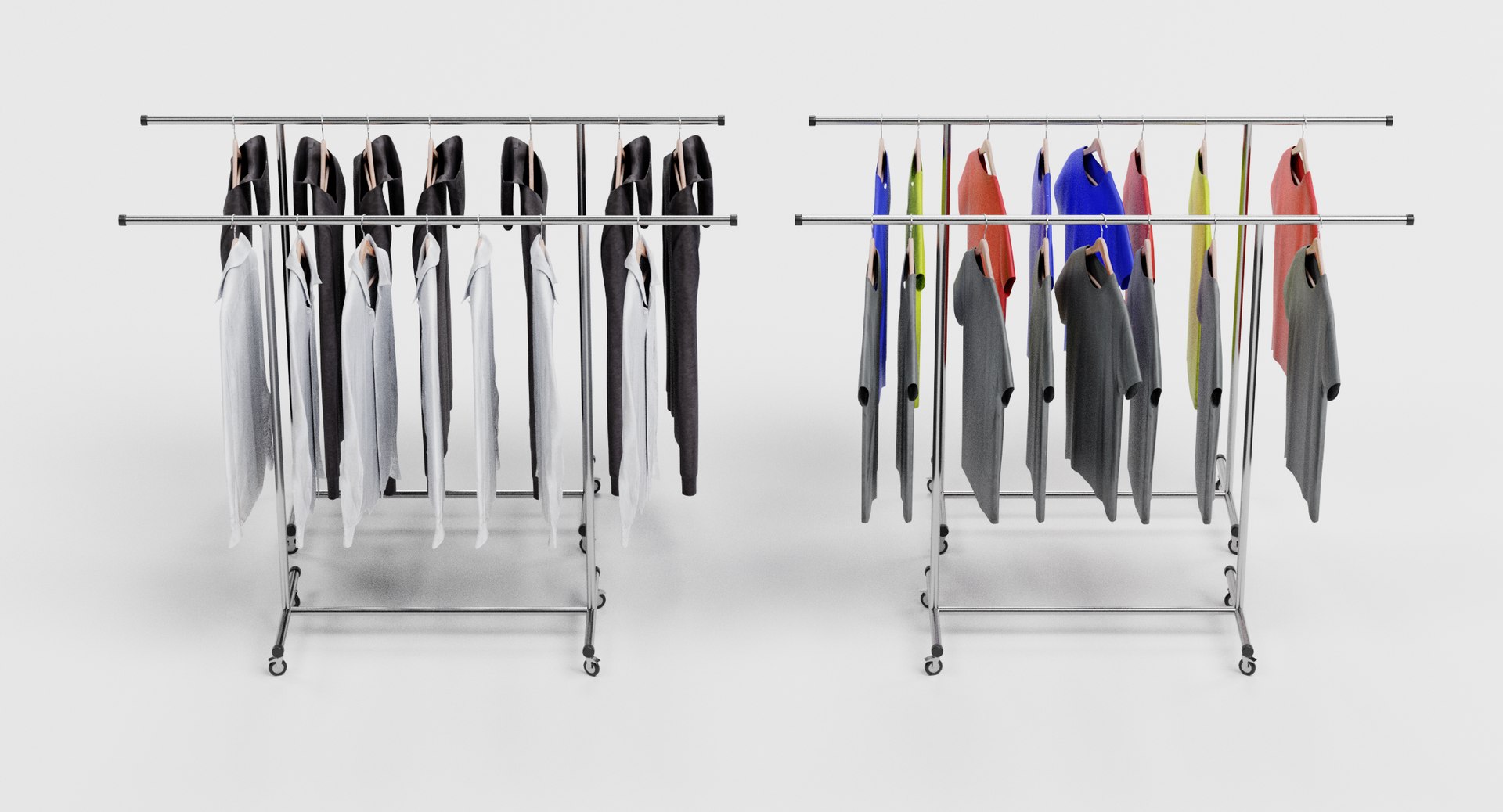 Clothes Stands 3D Model - TurboSquid 1417843
