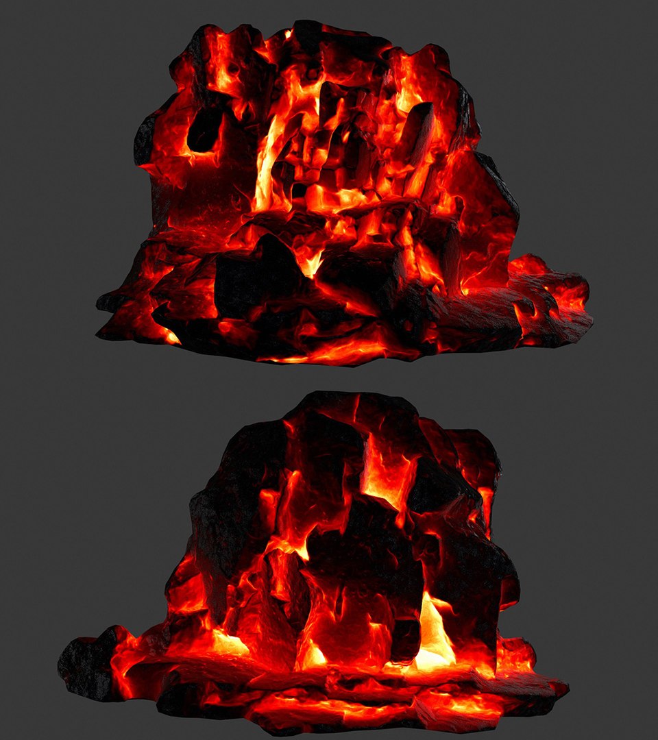 Lava rock model - TurboSquid 1230864