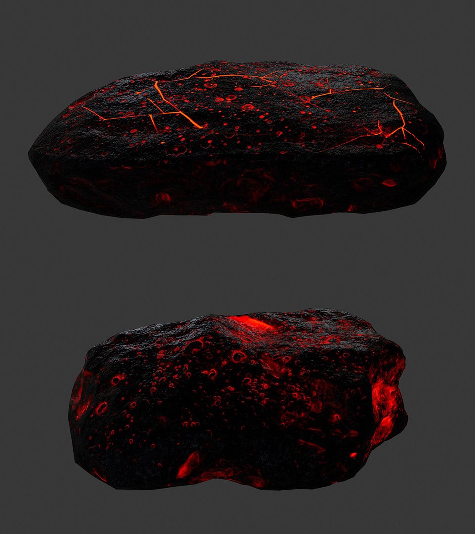 Lava Rock Model - TurboSquid 1230864