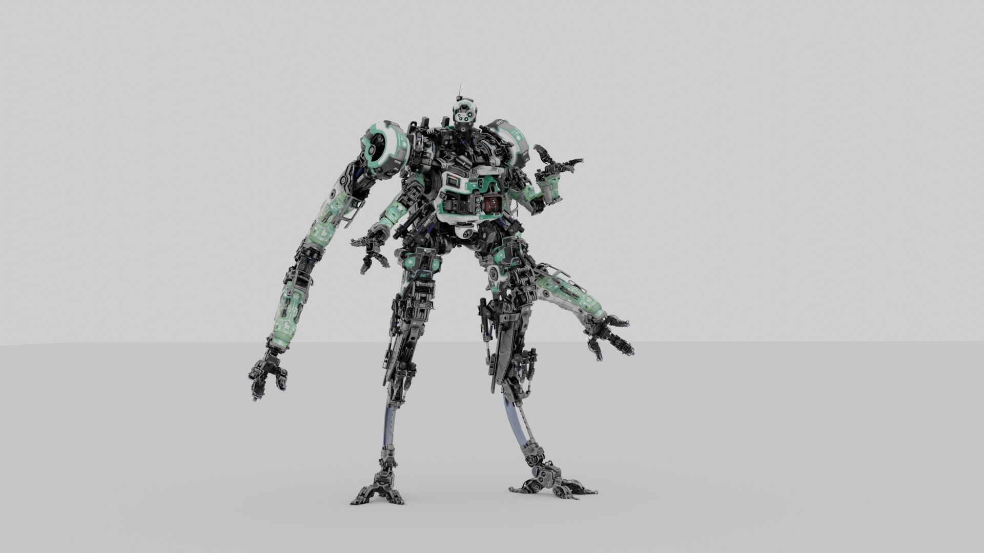 Spider Robot Soldier 3D - TurboSquid 2153677