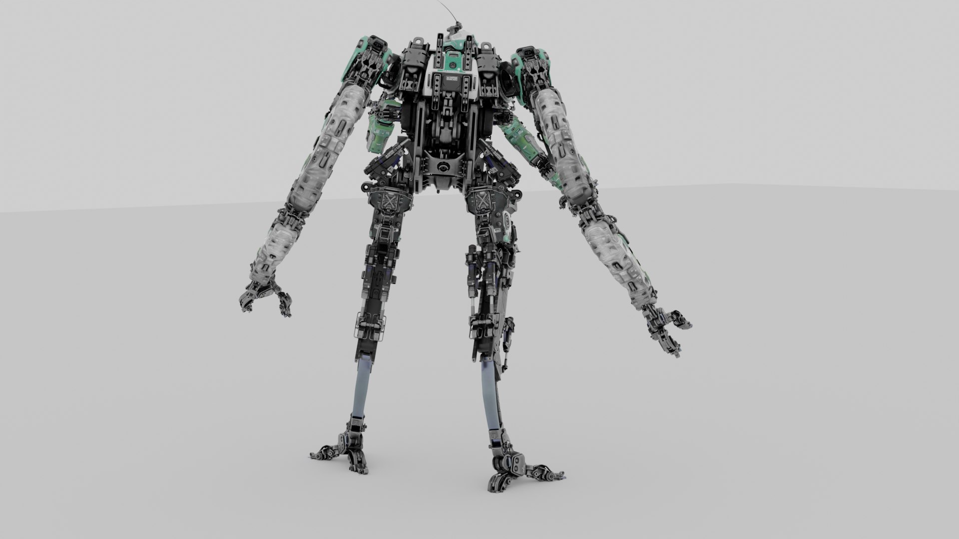Spider Robot Soldier 3D - TurboSquid 2153677