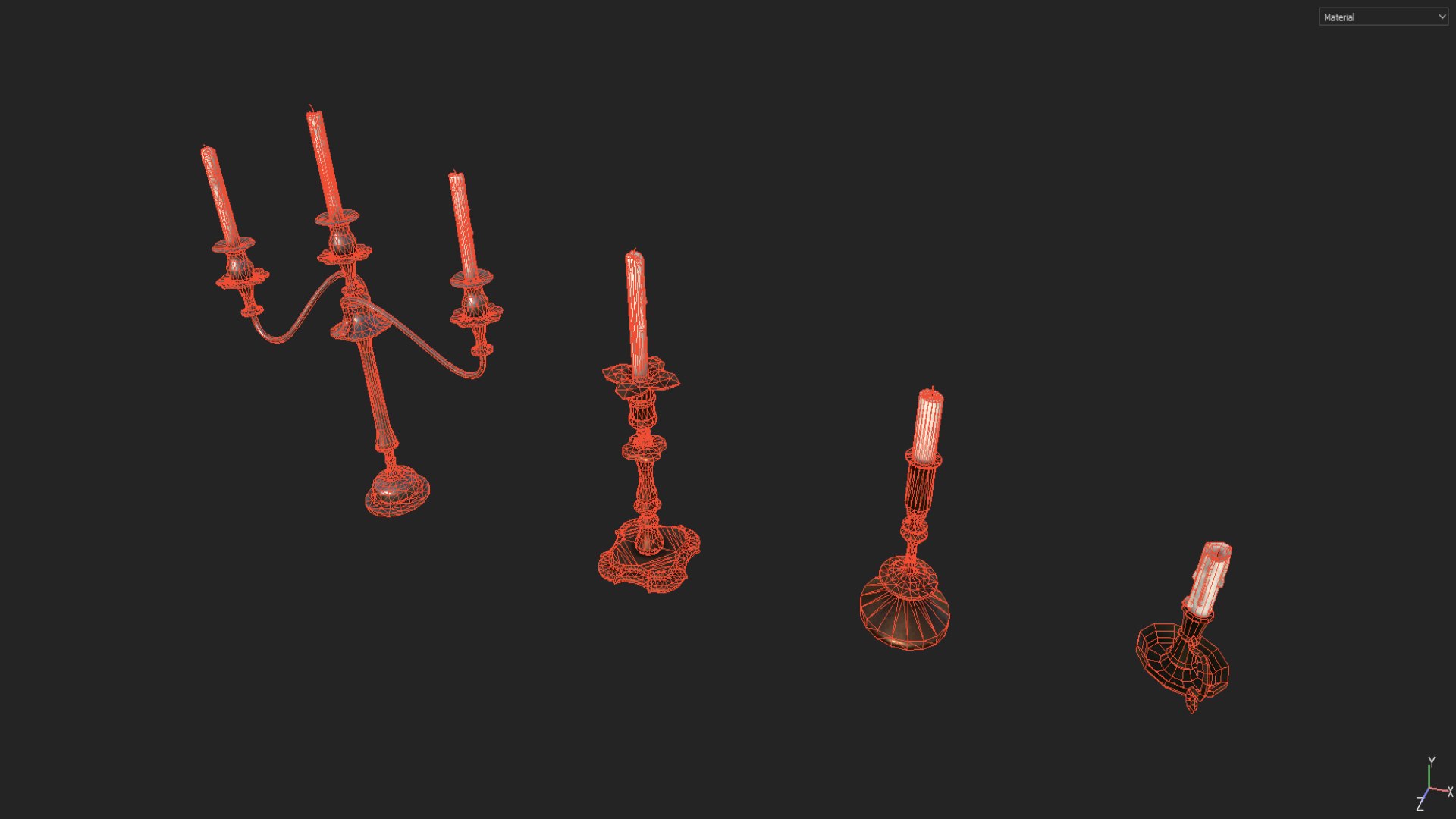 3D Lights Prop Pack 2 - TurboSquid 2111470