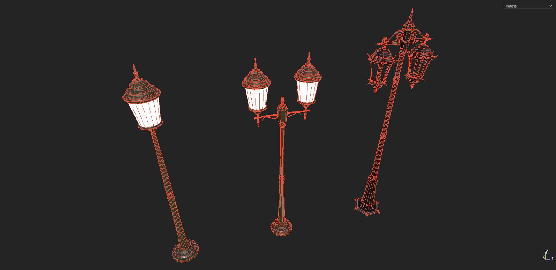 3D Lights Prop Pack 2 - TurboSquid 2111470