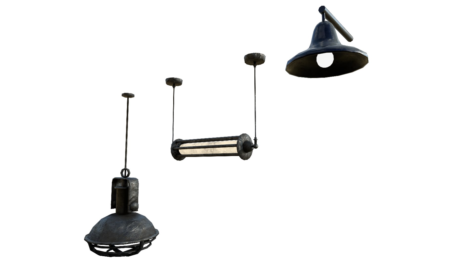 3D Lights Prop Pack 2 - TurboSquid 2111470