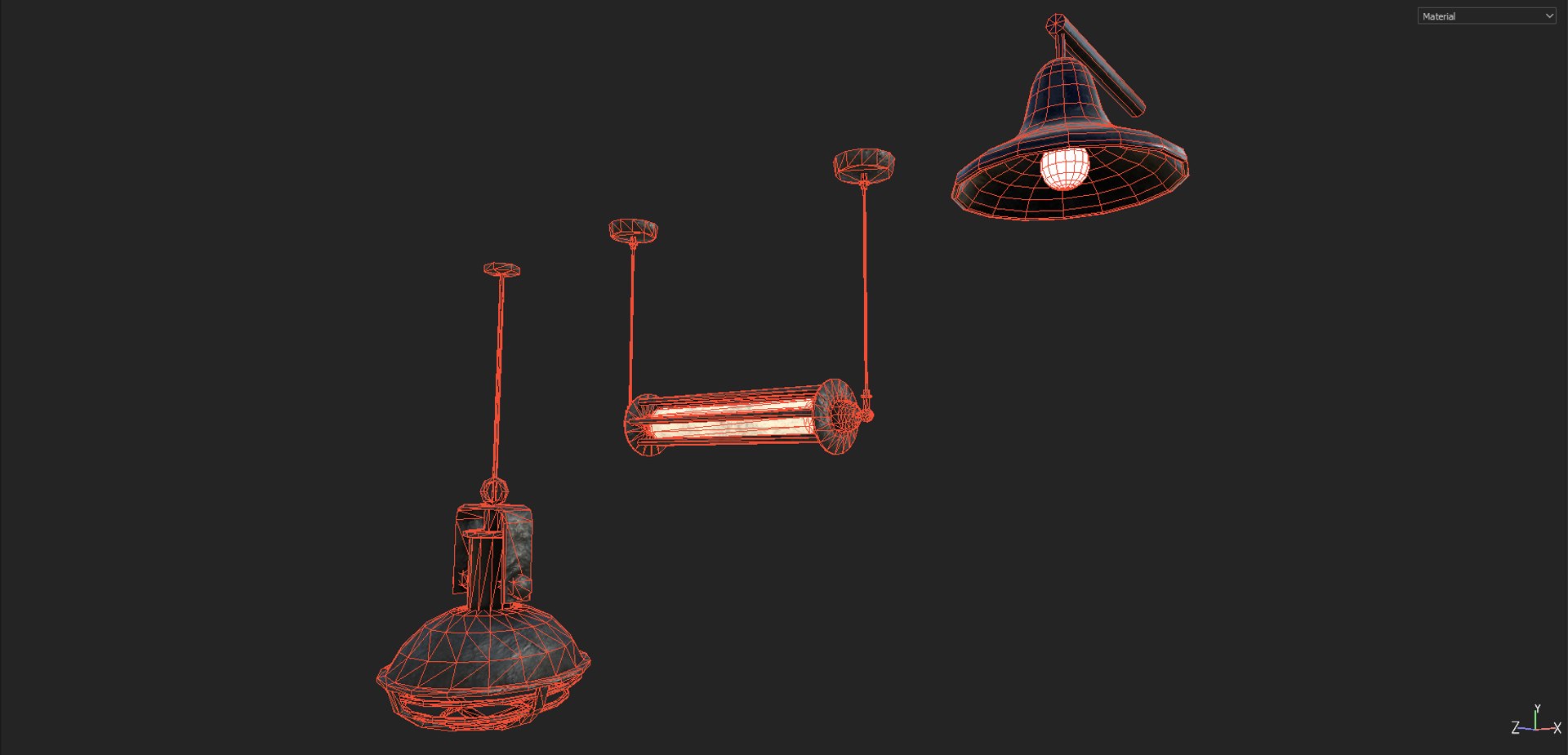 3D Lights Prop Pack 2 - TurboSquid 2111470