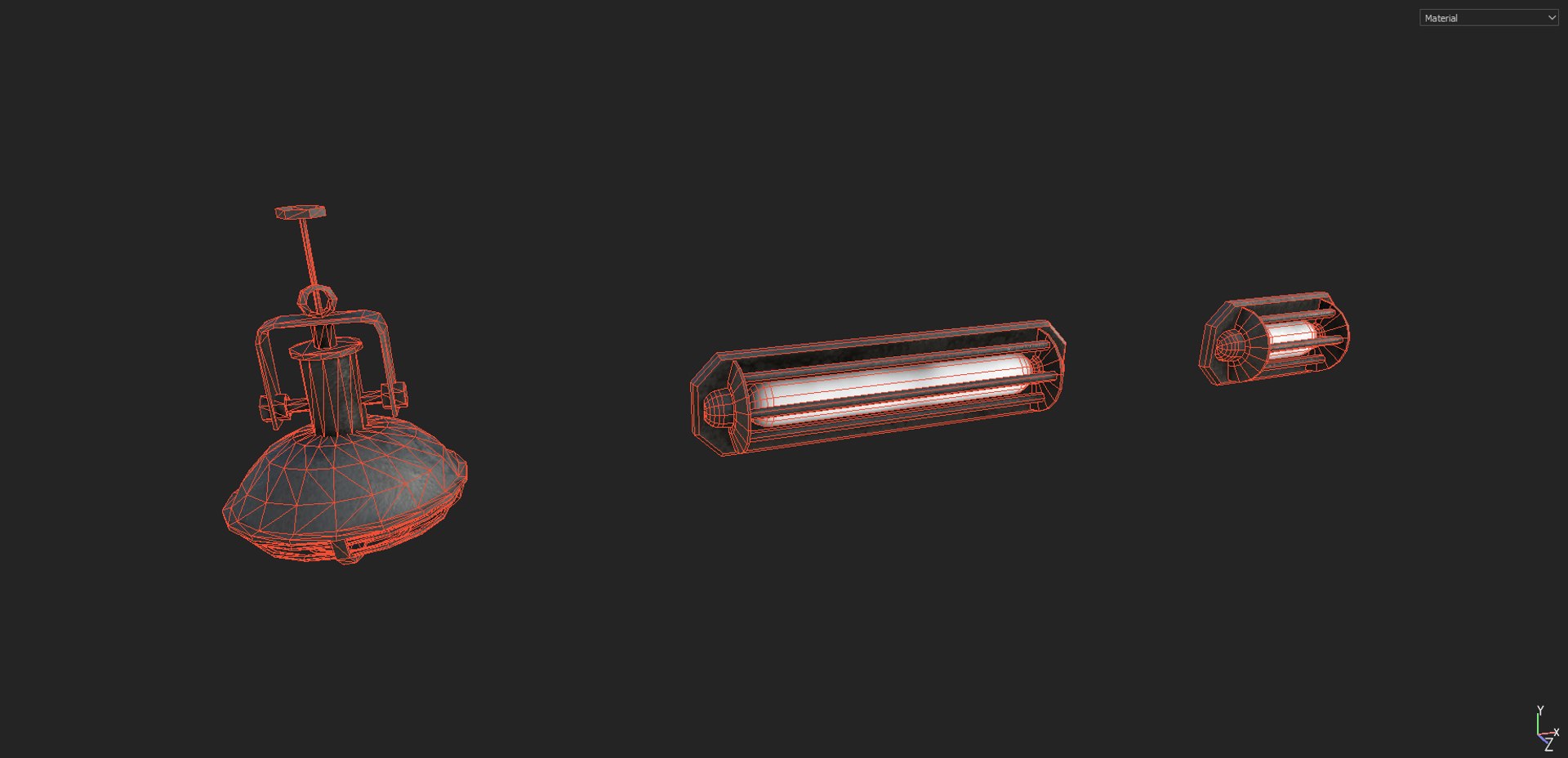 3D Lights Prop Pack 2 - TurboSquid 2111470