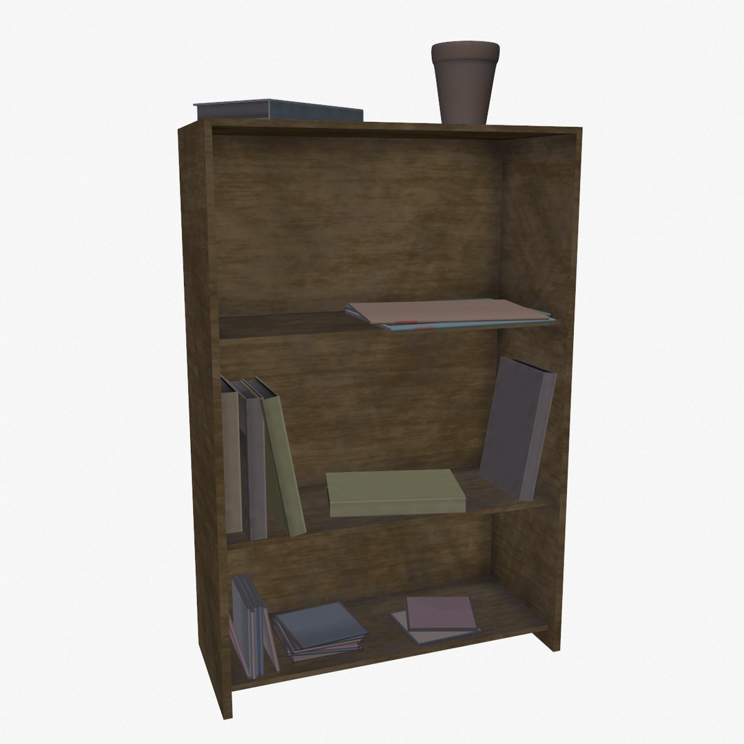 3D model Bookshelf - TurboSquid 1900813