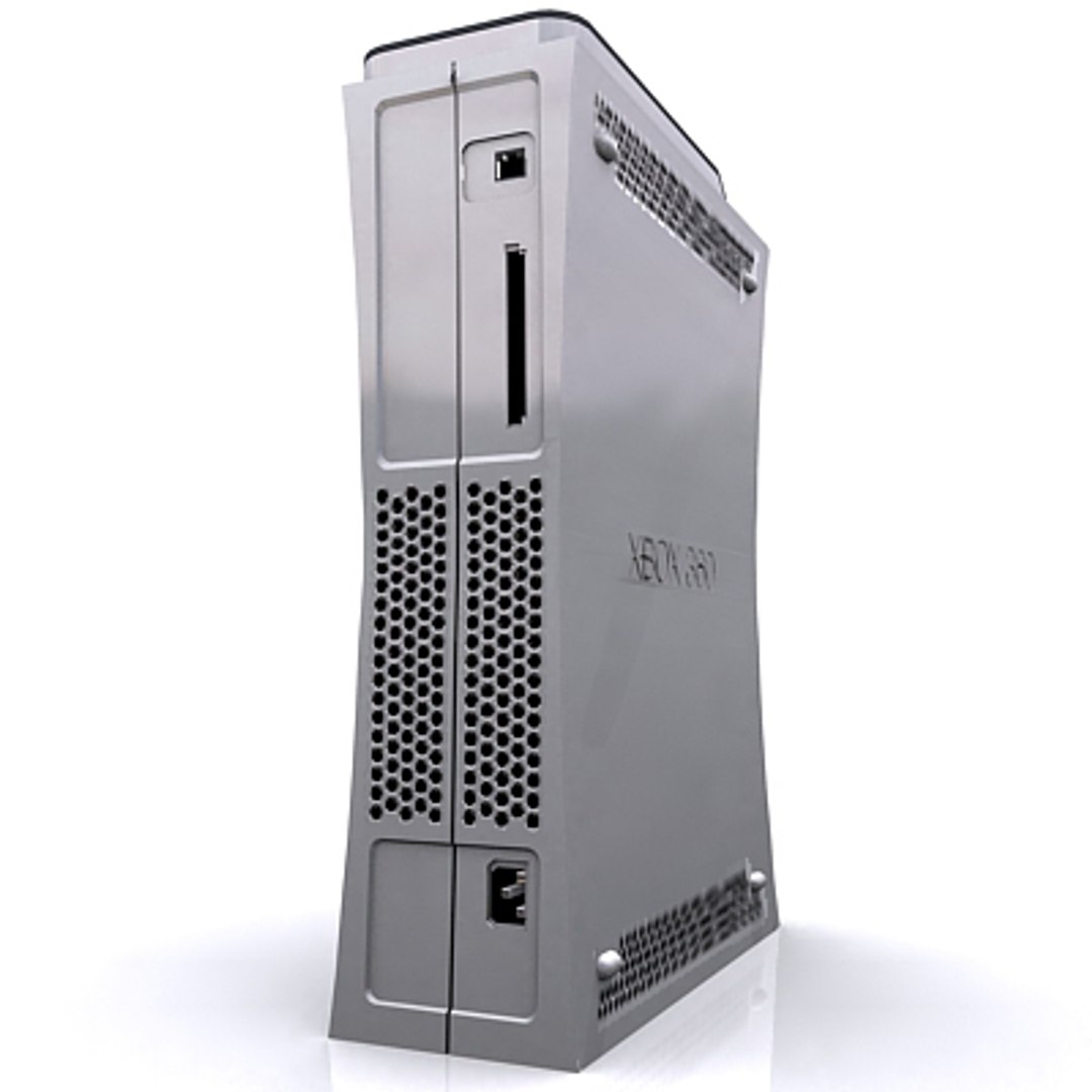Console Xbox 360 Complete 3d Model