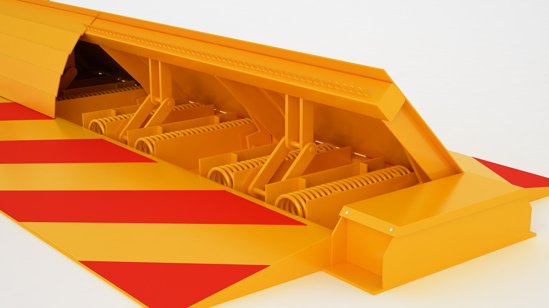 3D Model Road Blocker 02 - TurboSquid 1961183