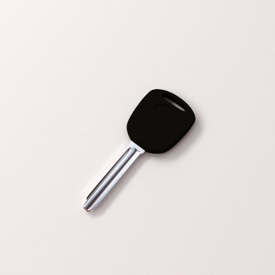 3d Model Car Key