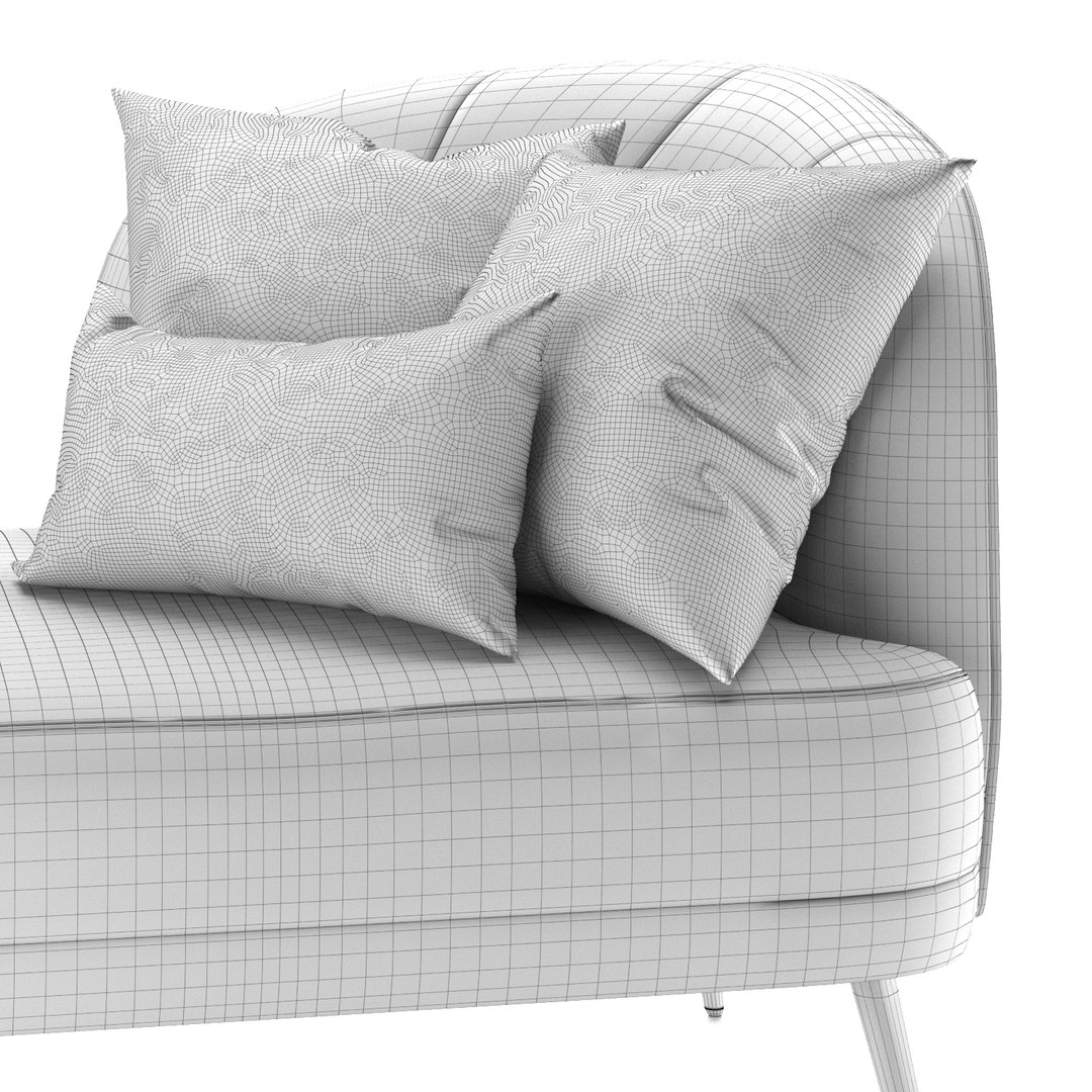 Leone Sofa 3D Model - TurboSquid 1517111