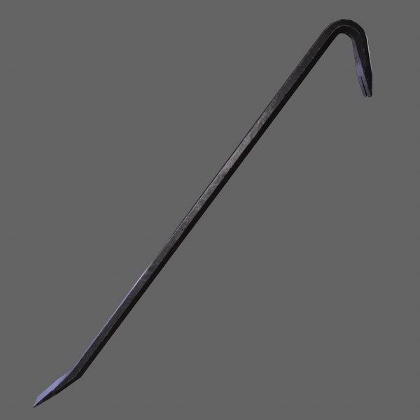 PBR Crowbar V2Black model - TurboSquid 2040221