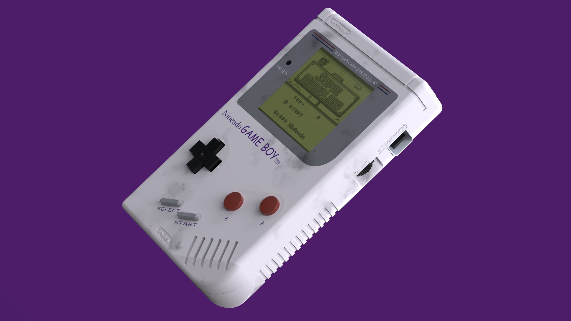 3D model Nintendo Gameboy 3D Model - TurboSquid 1940361