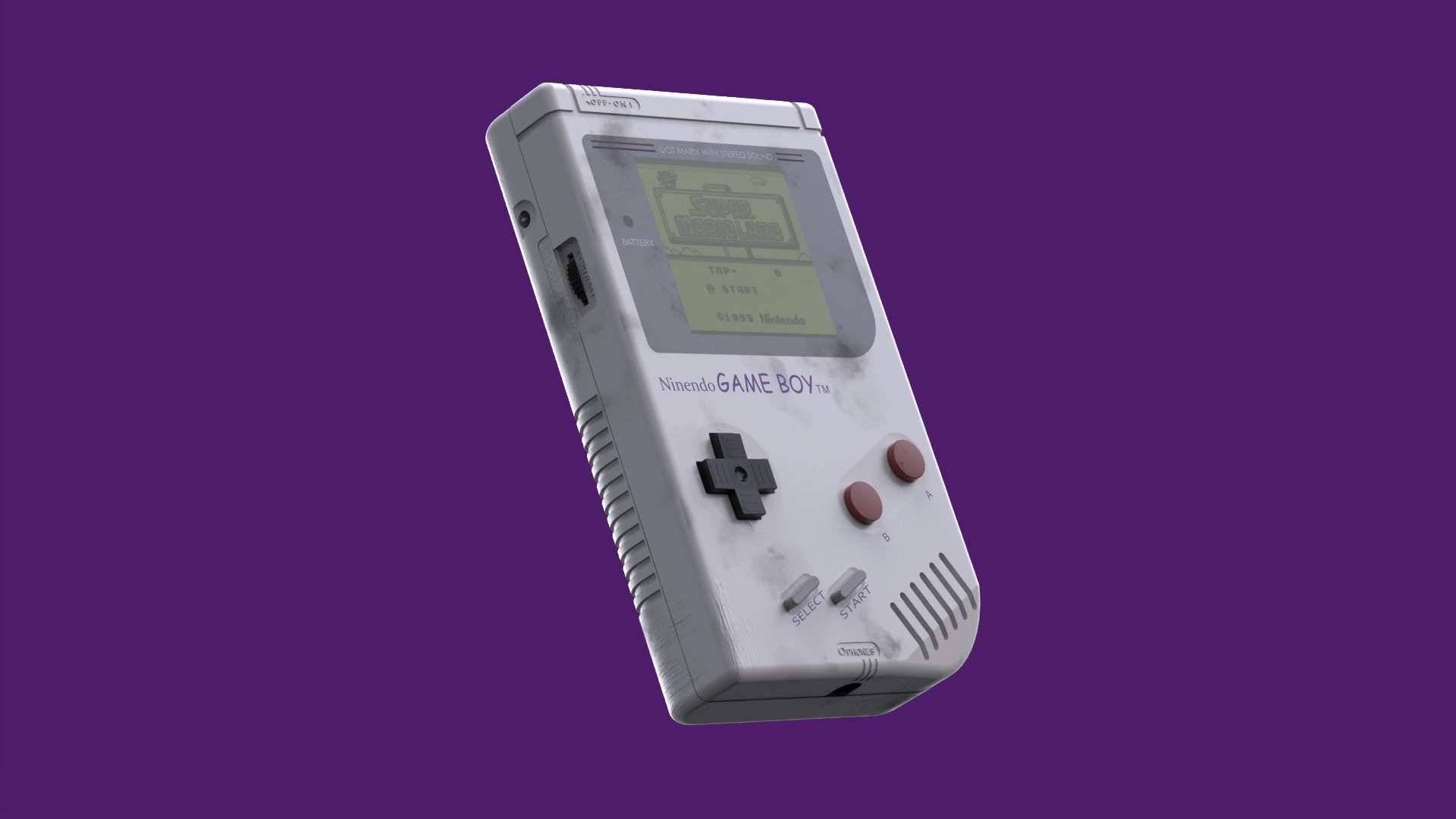 3D model Nintendo Gameboy 3D Model - TurboSquid 1940361