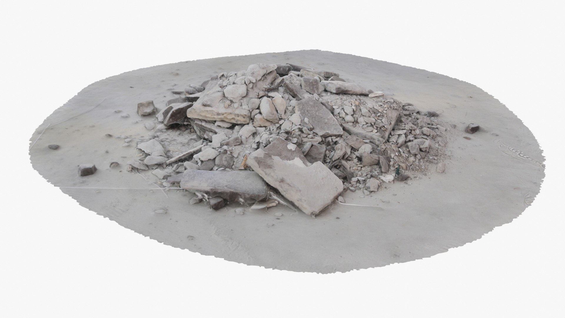 3d Rubble Debris