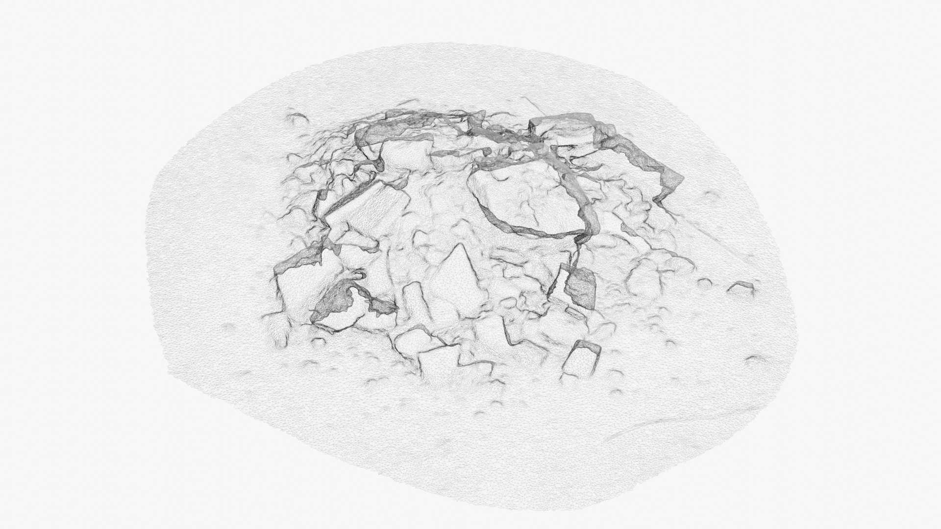 3d Rubble Debris