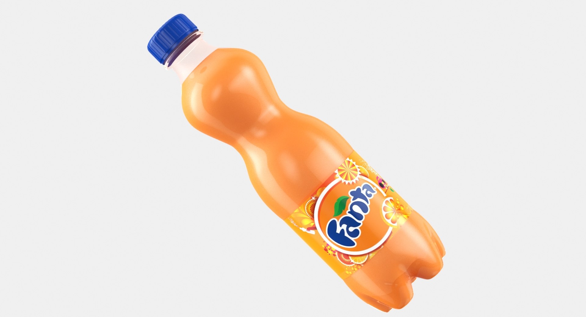 Fanta Fridge 3D Model - TurboSquid 1310238