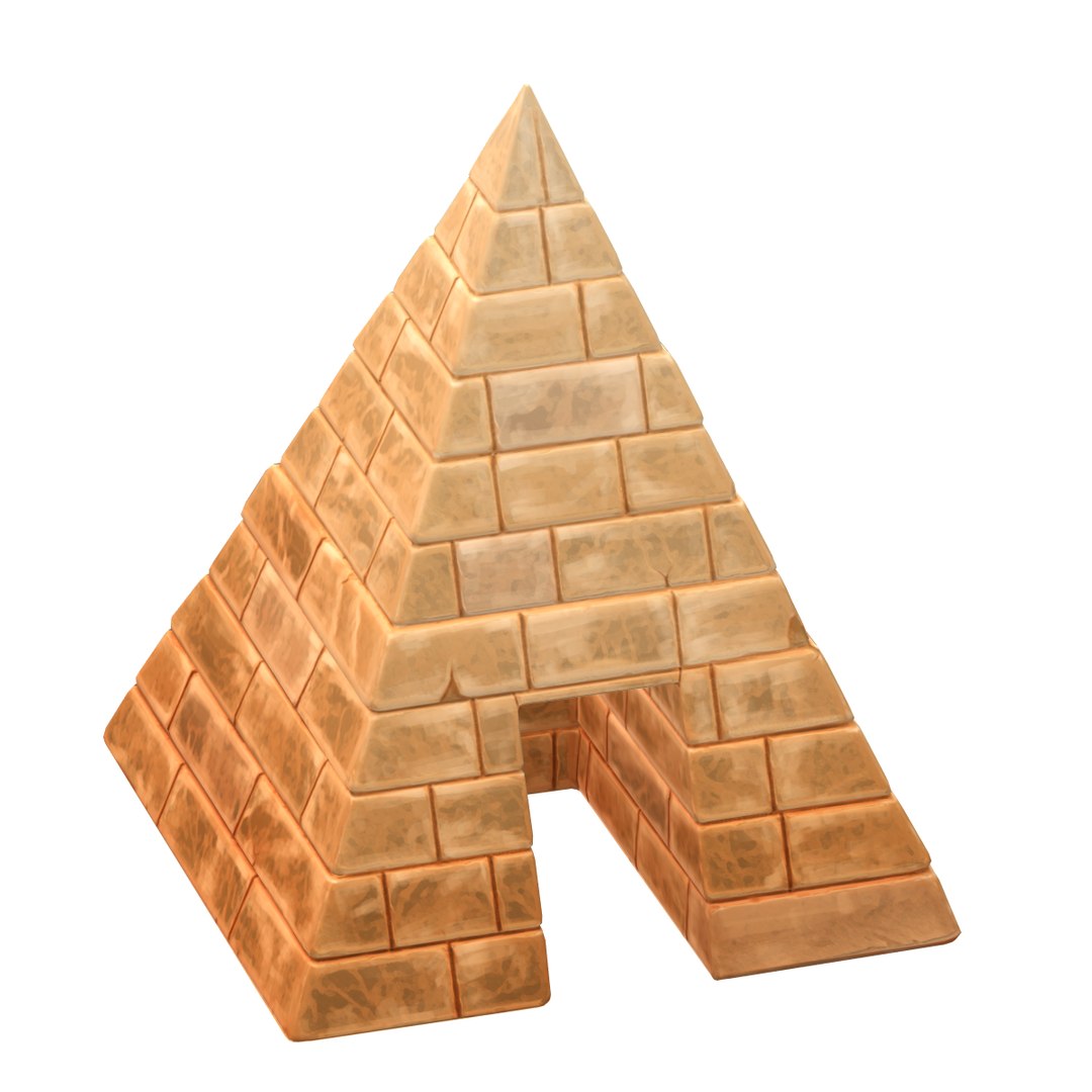 3D Model Pyramid - TurboSquid 2355982