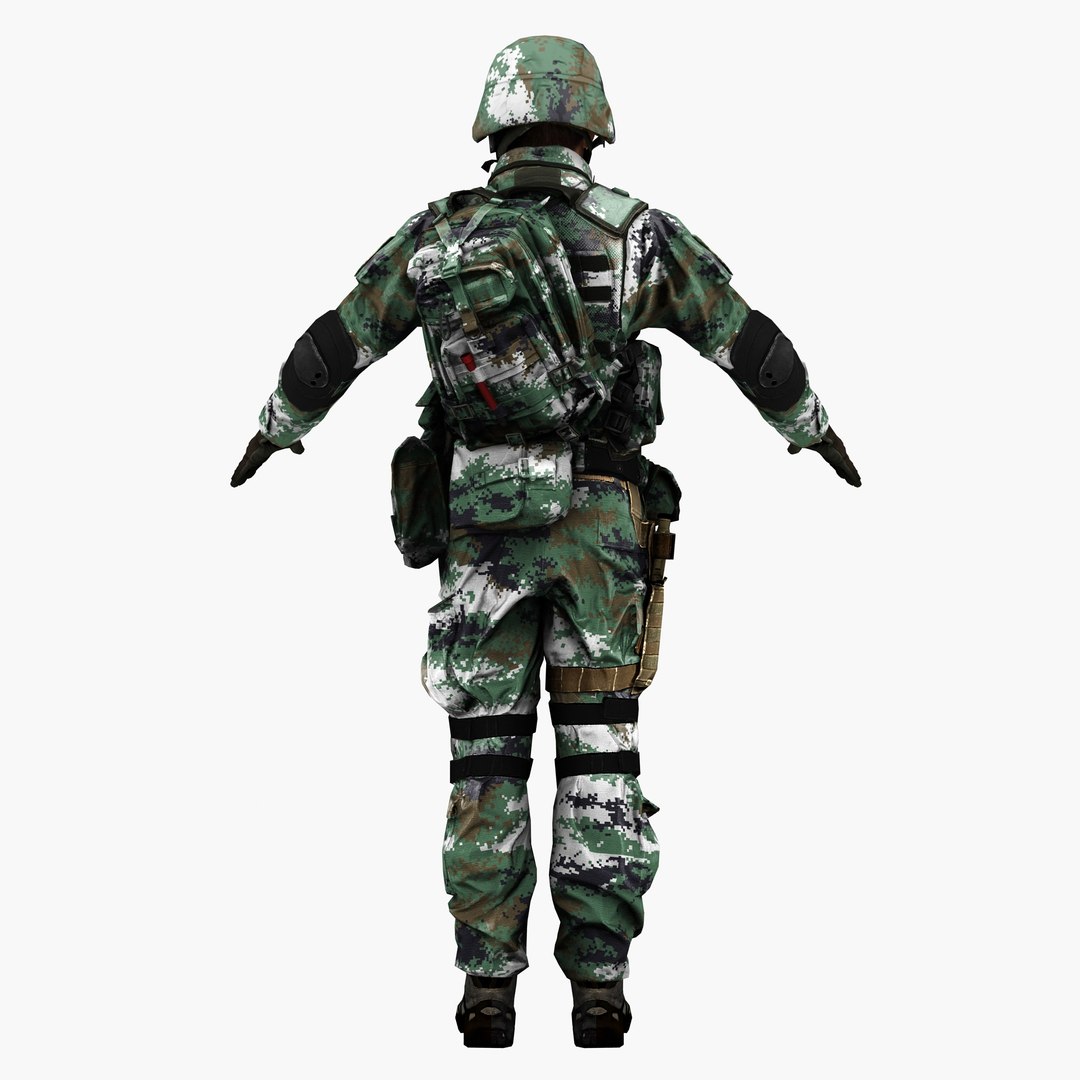 Pla chinese soldier 3D model - TurboSquid 1668827