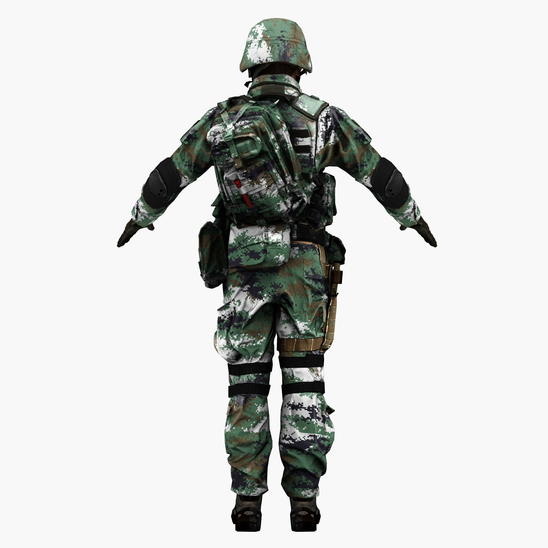 Pla chinese soldier 3D model - TurboSquid 1668827