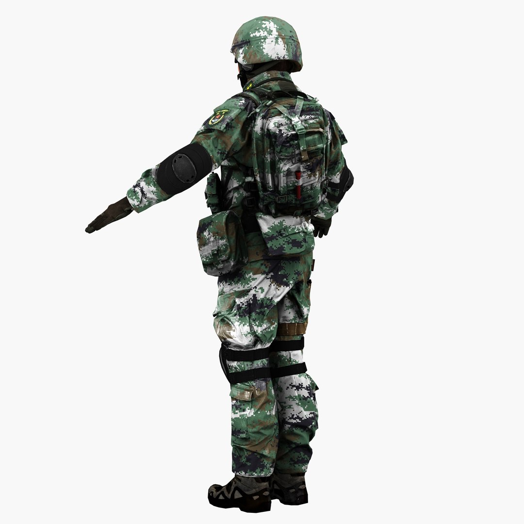 Pla chinese soldier 3D model - TurboSquid 1668827