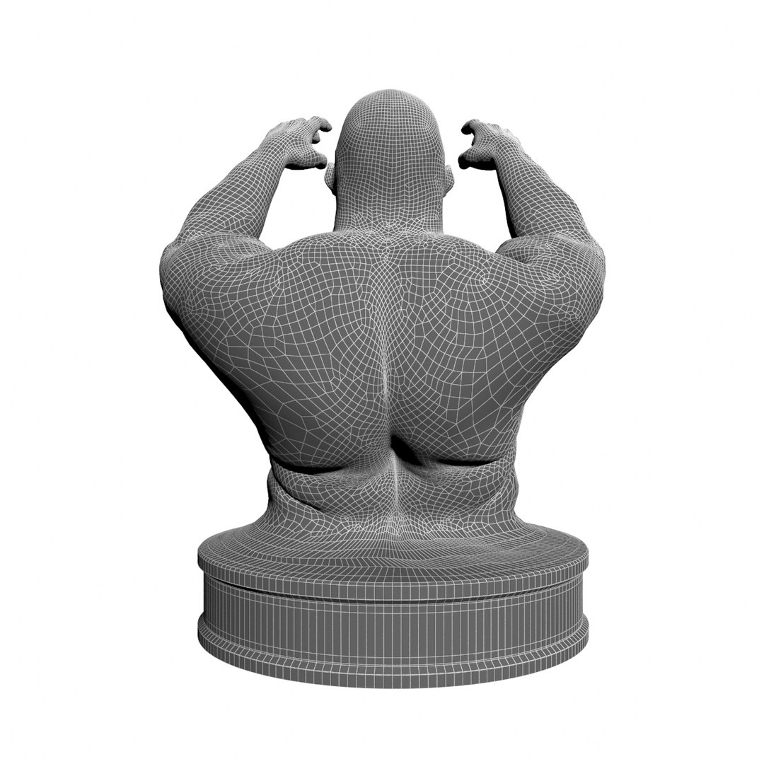 Max Biggy Man Statuette