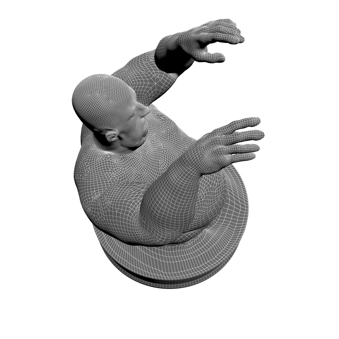 Max Biggy Man Statuette