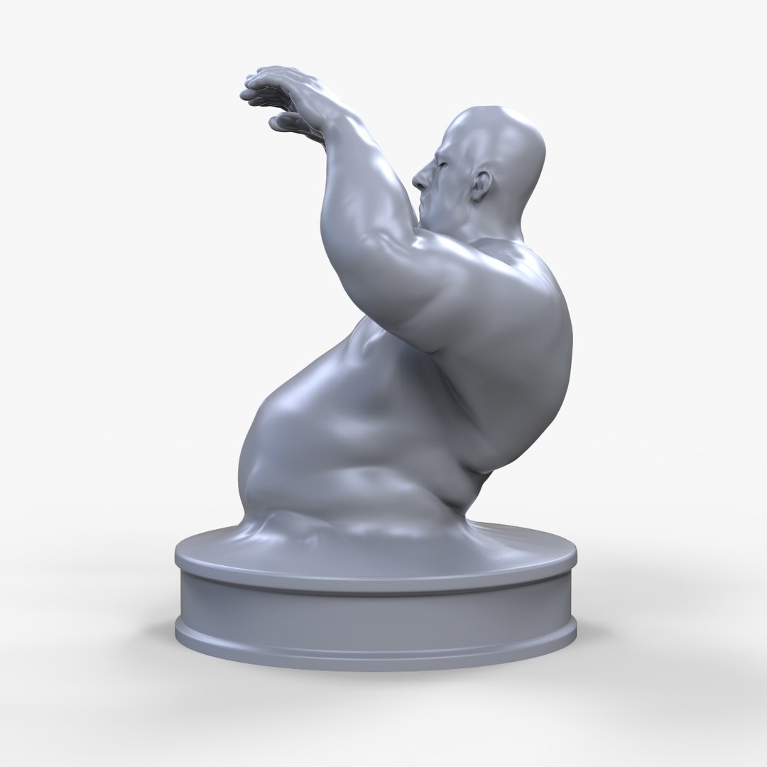 Max Biggy Man Statuette