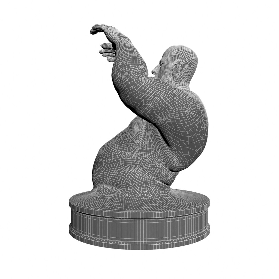 Max Biggy Man Statuette