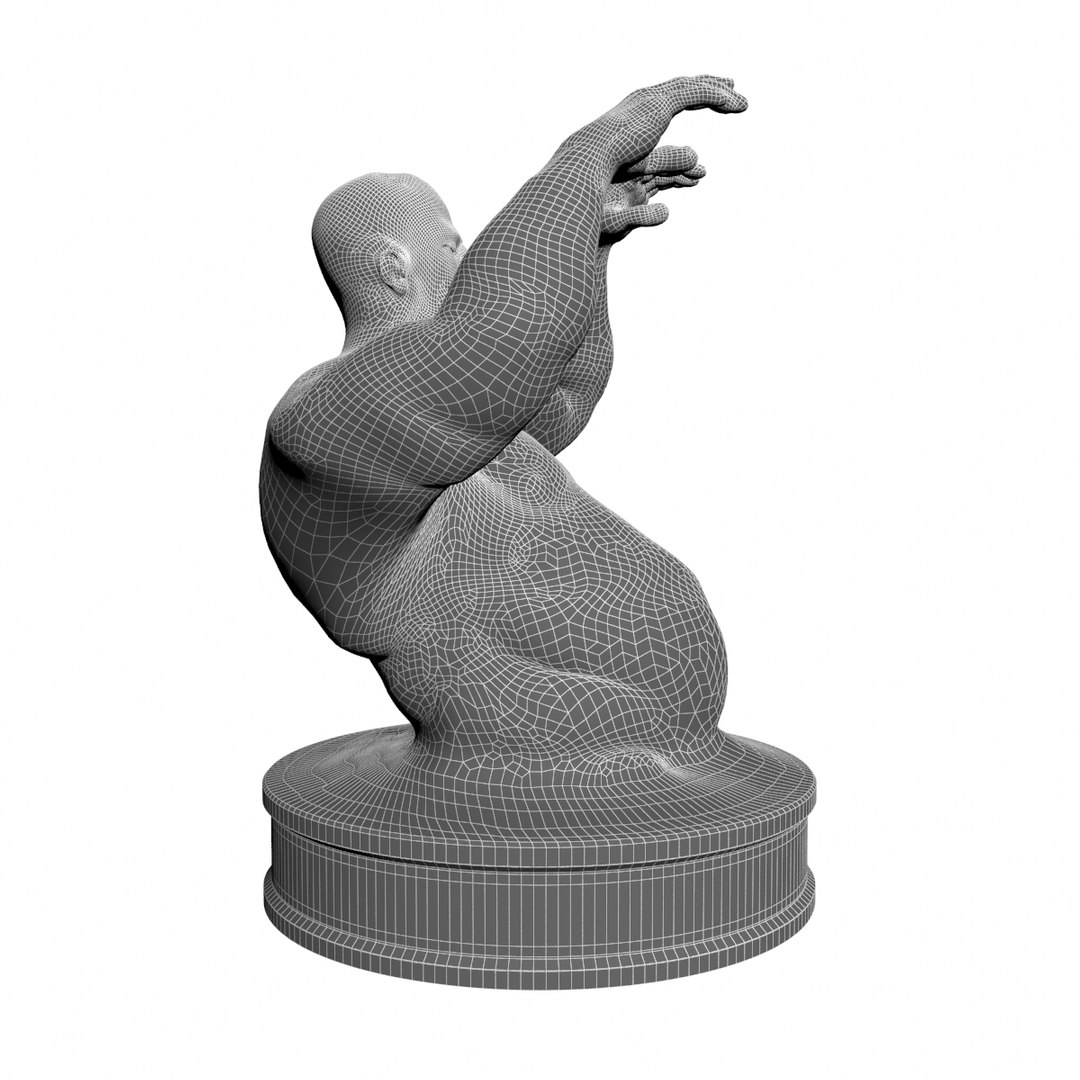 Max Biggy Man Statuette