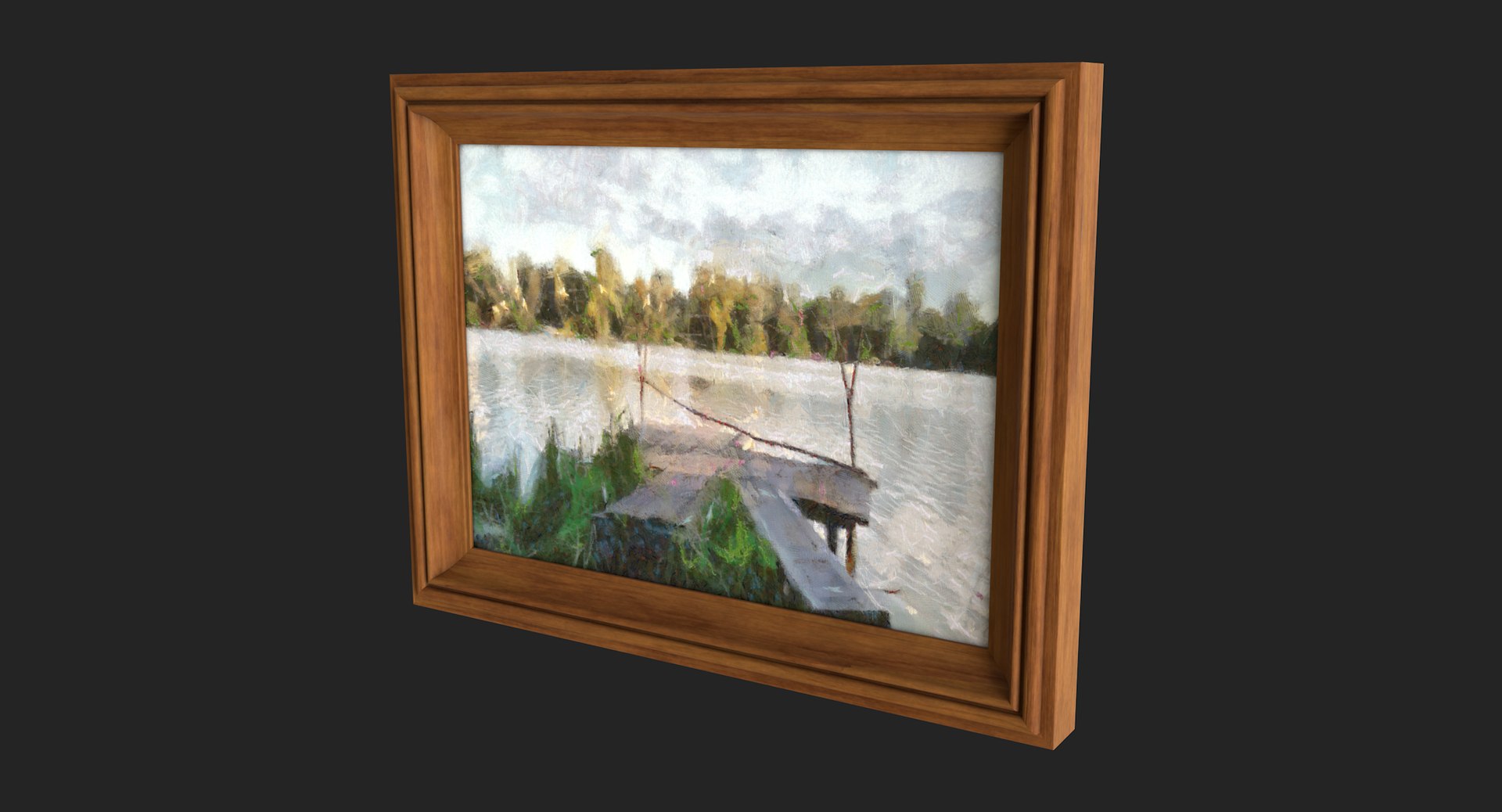 3D Oil Painting Model - TurboSquid 1292985