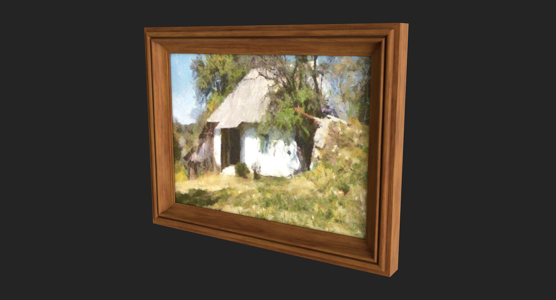 3D Oil Painting Model - TurboSquid 1292985
