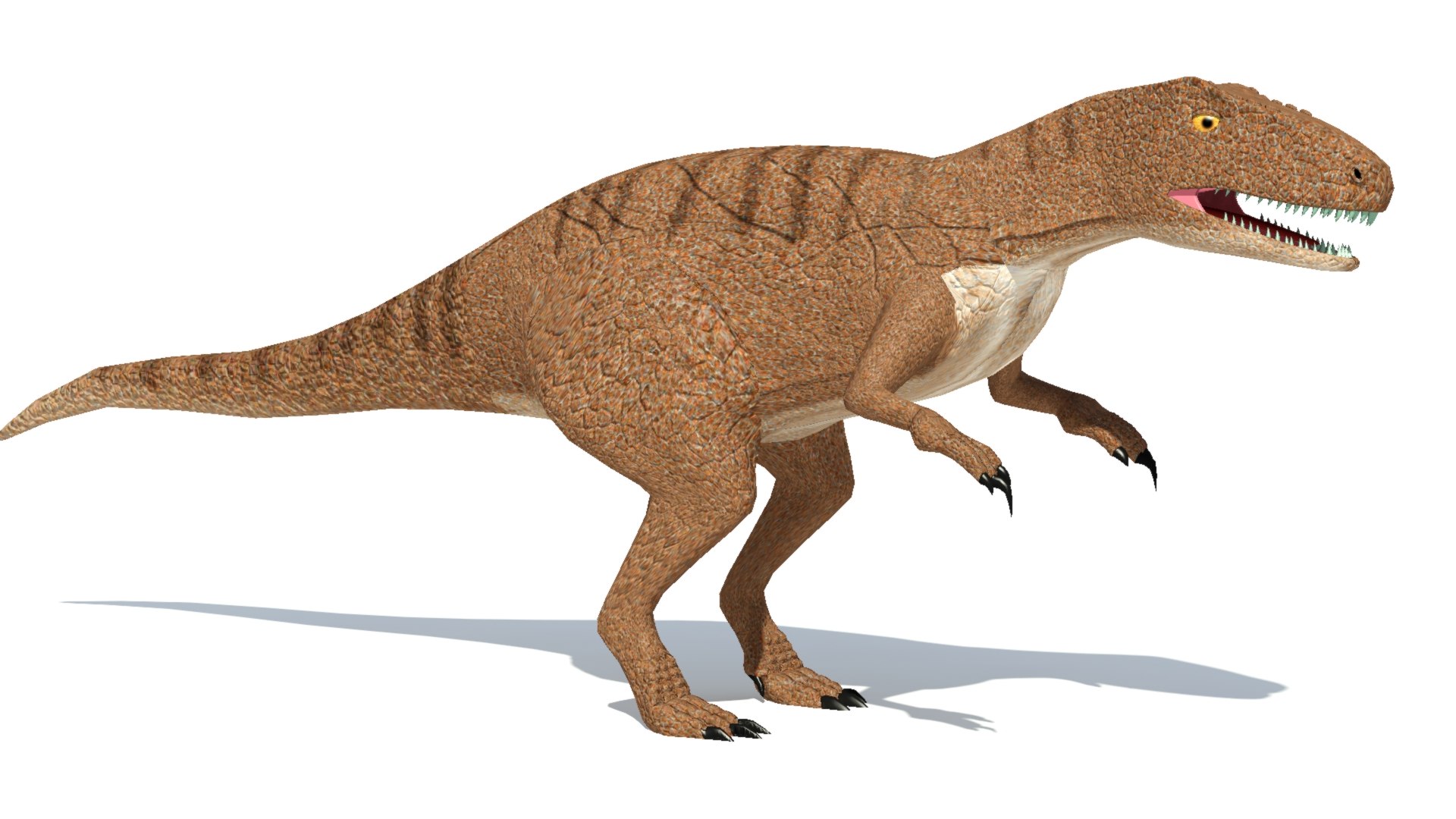 Sinraptor dinosaur 3D model - TurboSquid 1886248