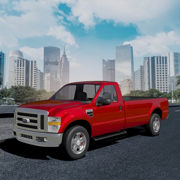 Ford F-250 3D Models for Download | TurboSquid