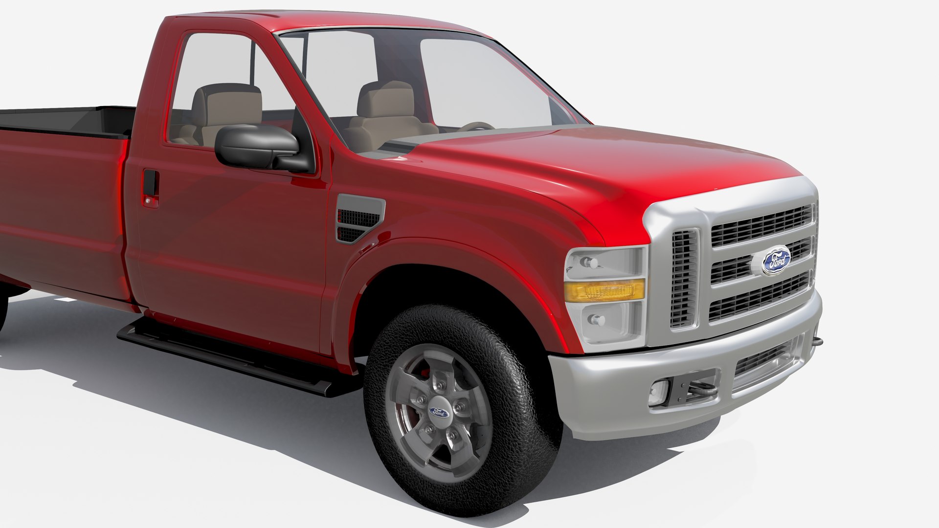 Ford F-250 2010 3D Model - TurboSquid 1972812