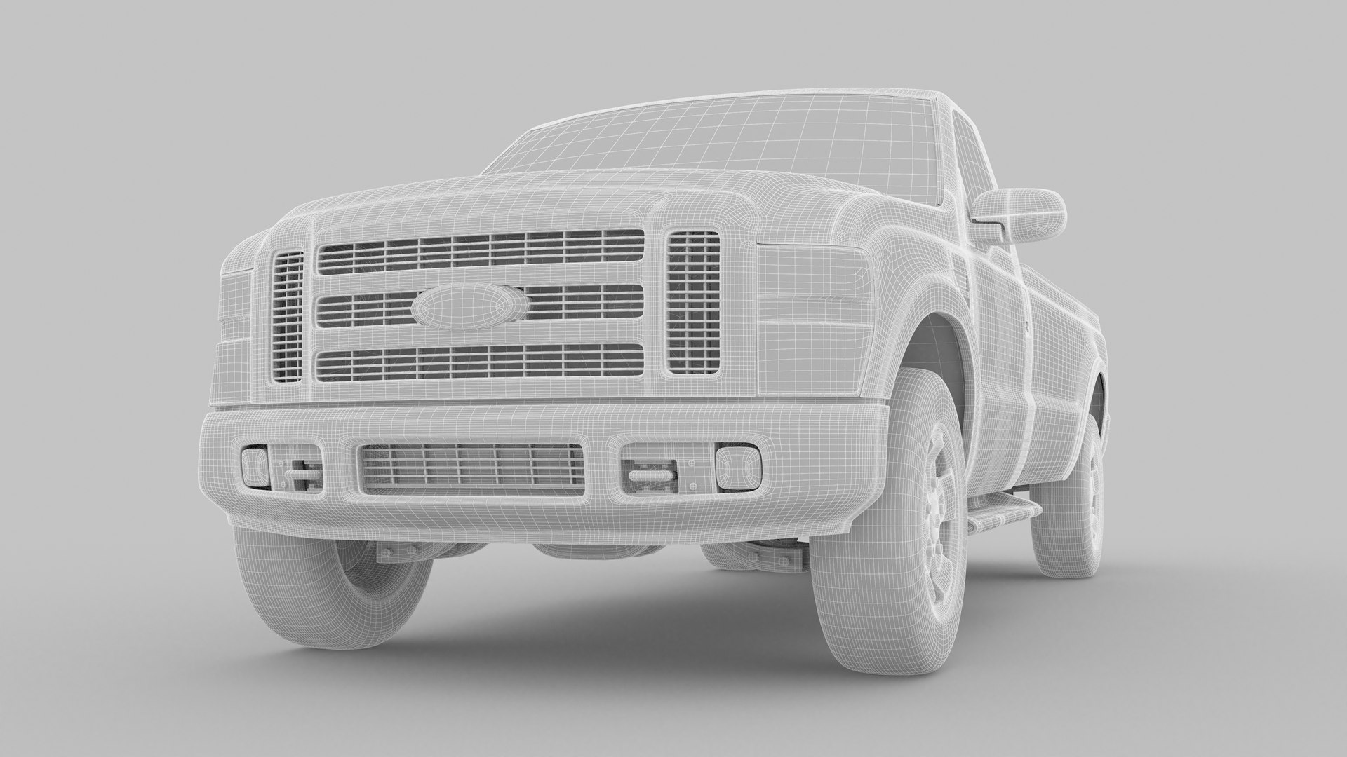 Ford F-250 2010 3D Model - TurboSquid 1972812