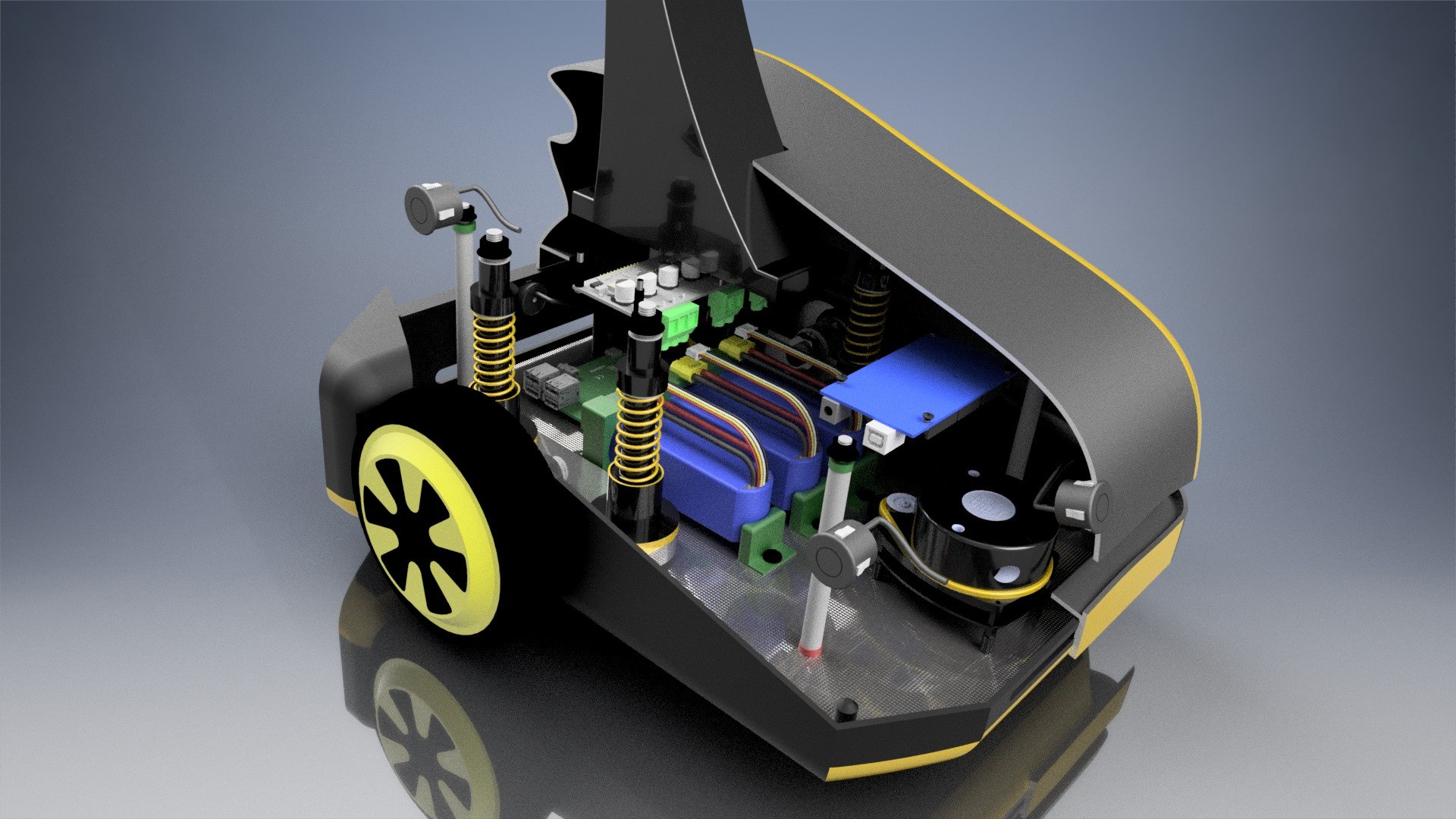 Autonomous Robot System 3D Model - TurboSquid 1851828