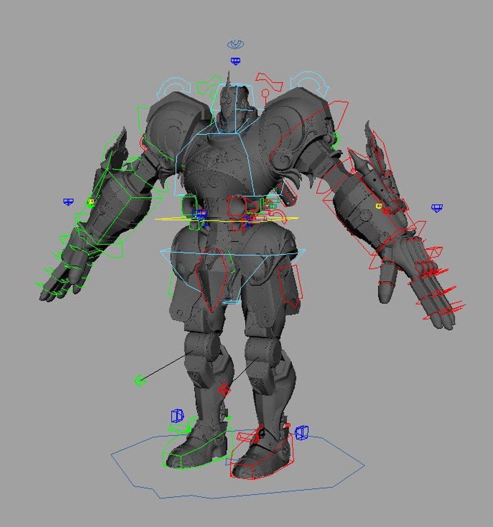 modelo 3d Campeón de Marfil Anim Rig - TurboSquid 1309044