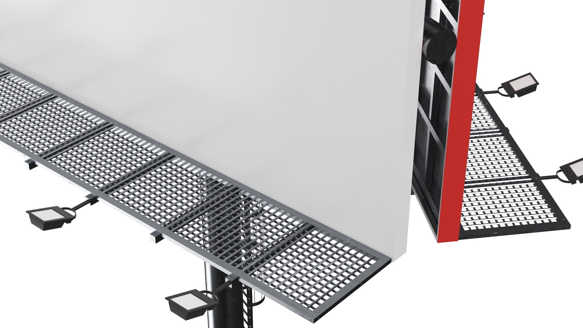 3D Two Detailed Billboards Model - TurboSquid 2175084