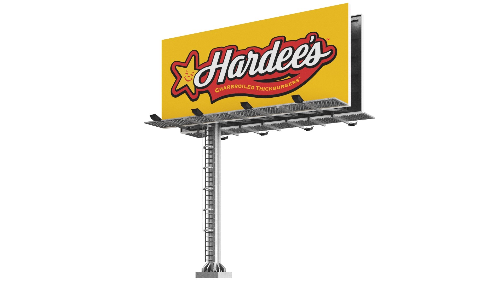 3D Two Detailed Billboards Model - TurboSquid 2175084