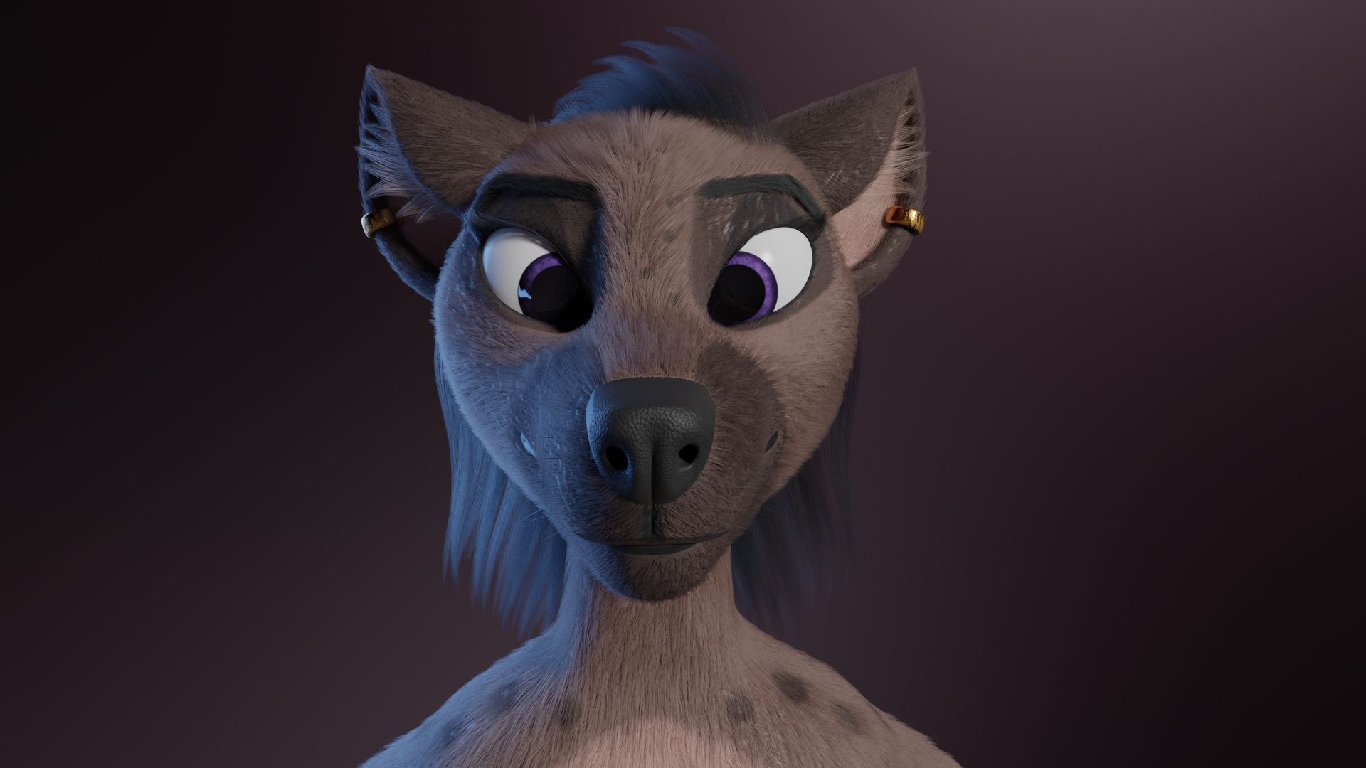 modelo 3d Zuri Anthro Hyena - TurboSquid 1991717